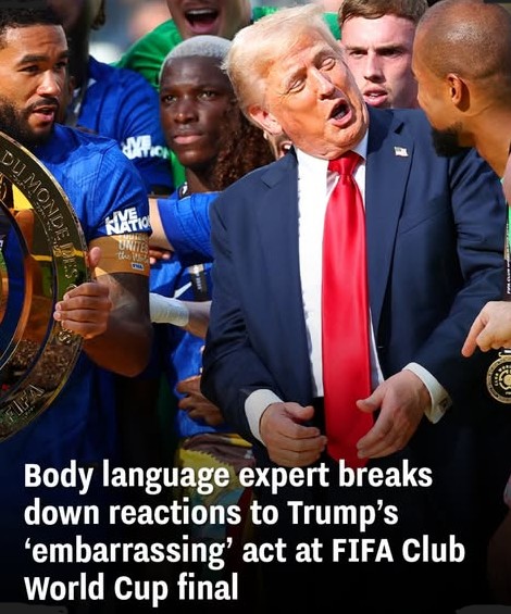 Trump’s Surprise Appearance at Club World Cup Final Sparks Awkward ...