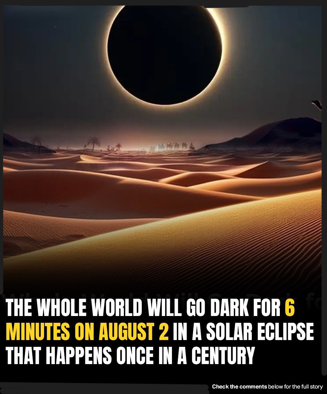 A Century-Defining Solar Eclipse Will Plunge Earth Into Daytime ...
